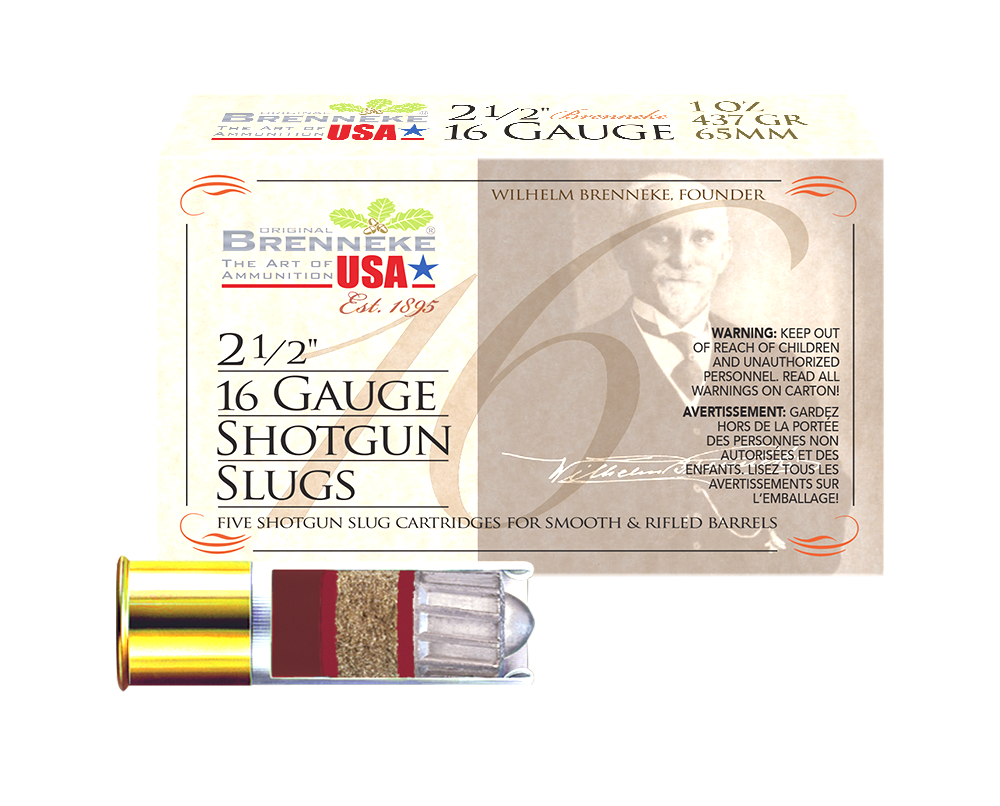 Brenneke USA 16ga Shotgun Slugs – Glenwood Springs Outdoors